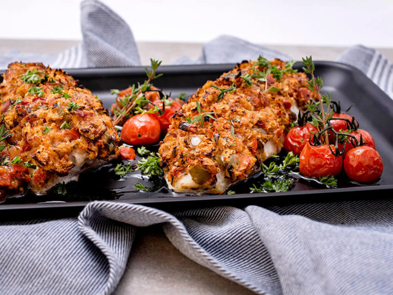 Scharfilet met mosterdsaus en sperziebonen - Freshly Fish